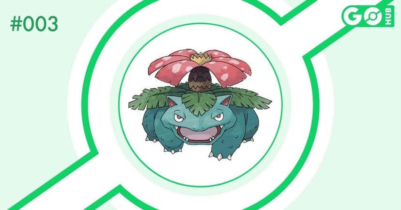 Venusaur (Pokémon GO) - Melhores ataques, Fraquezas, Contra-ataques ...