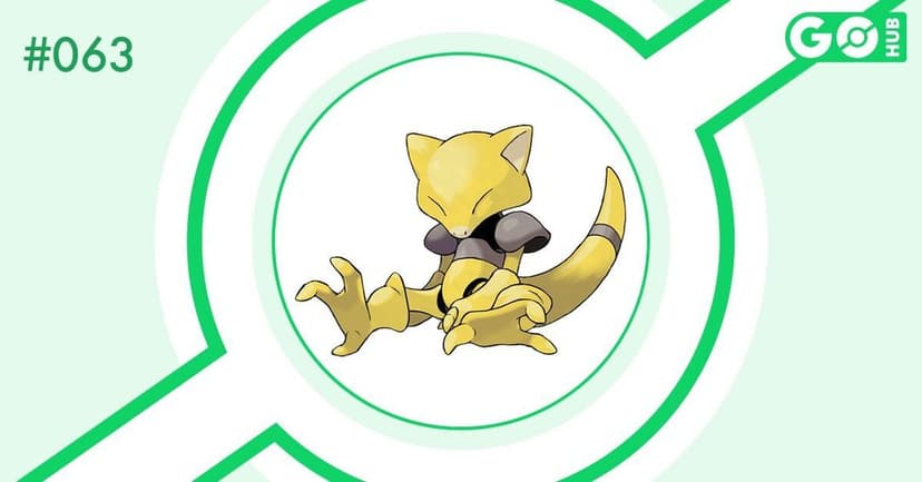 Abra (Pokémon GO) - Mejores ataques, Debilidades, Contrincantes, Shiny