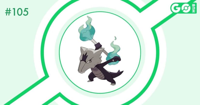 Alolan Marowak (Pokémon GO) - Best Moveset, Weakness, Counters, Shiny