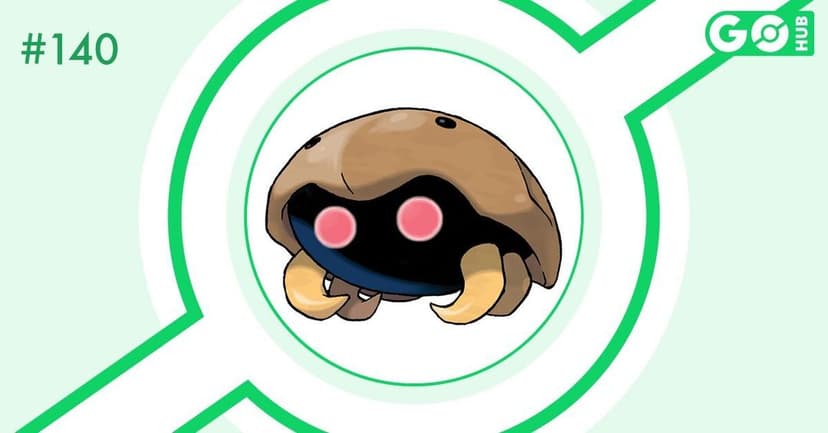 Kabuto (Pokémon GO) - Best Moveset, Weakness, Counters, Shiny