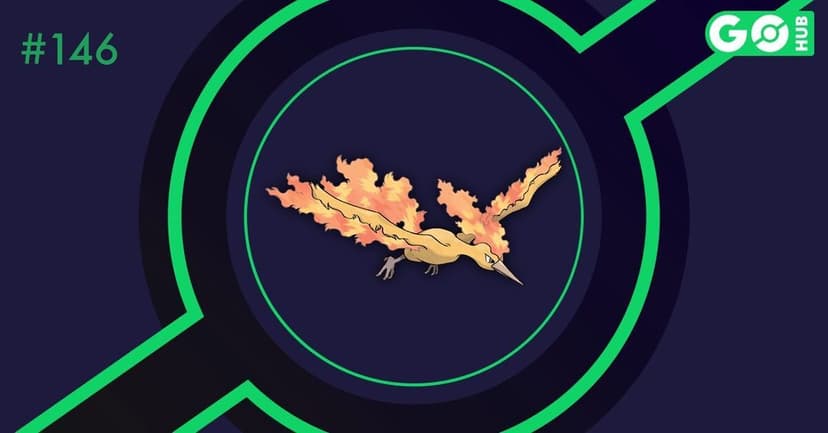 Moltres (Pokémon GO) - Mejores ataques, Debilidades, Contrincantes, Shiny
