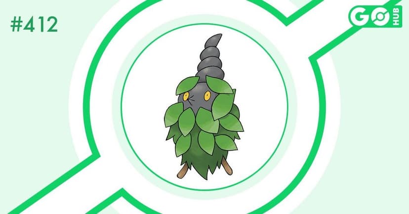 Burmy (Plant Cloak) (Pokémon GO) - Best Moveset, Weakness, Counters, Shiny