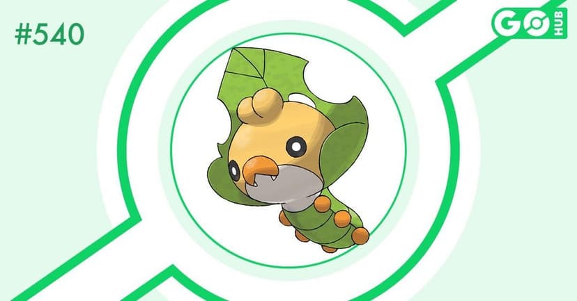 Sewaddle (Pokémon GO) - Best Moveset, Weakness, Counters, Shiny