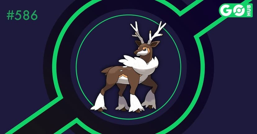 Sawsbuck (Winter Form) (Pokémon GO) - Best Moveset, Weakness, Counters ...