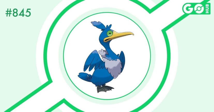 Cramorant (Pokémon GO) - Best Moveset, Weakness, Counters, Shiny