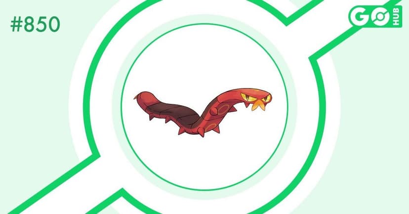 Sizzlipede (Pokémon GO) - Best Moveset, Weakness, Counters, Shiny