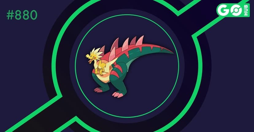 Dracozolt (Pokémon GO) - Best Moveset, Weakness, Counters, Shiny