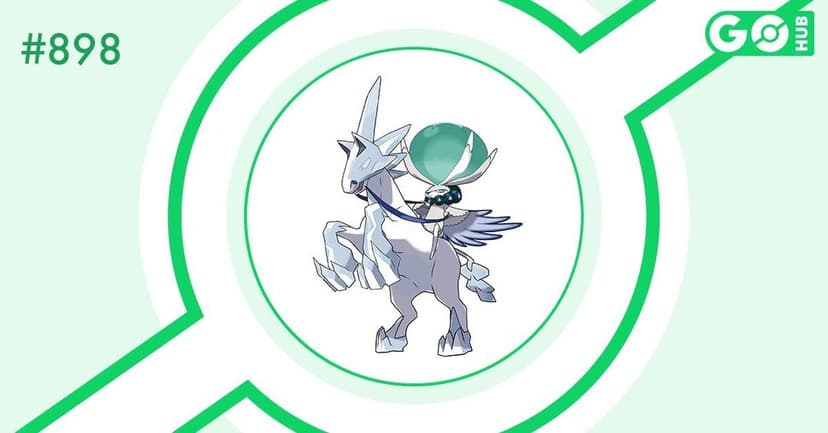 Calyrex (Ice Rider) (Pokémon GO) - Best Moveset, Weakness, Counters, Shiny