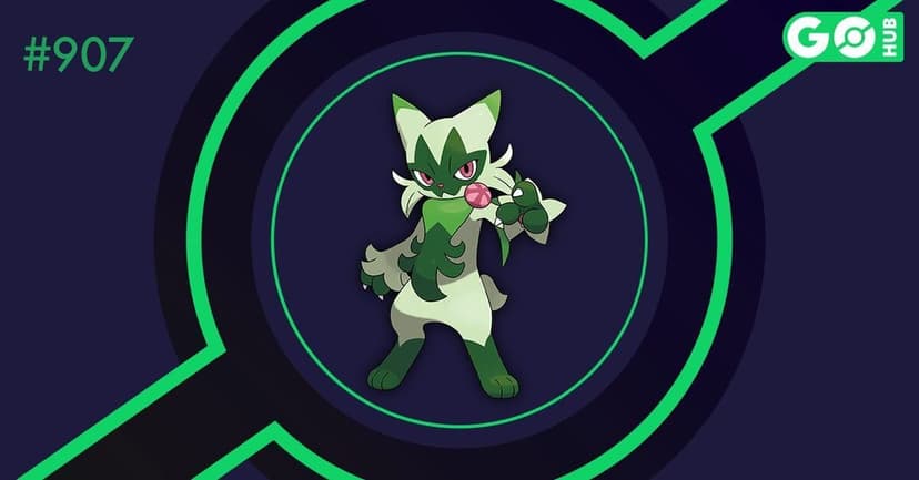 Floragato (Pokémon GO) - Best Moveset, Weakness, Counters, Shiny