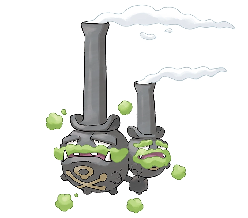 Galarian Shadow Weezing - Best Moves, Counters, Max CP, Shiny Form