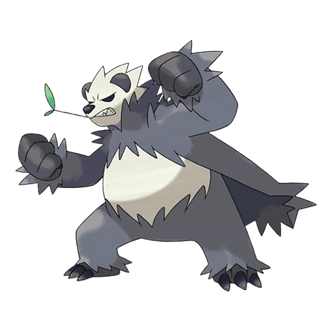 Pangoro - Mejor combinación de ataques, contrincantes, PC máximo, forma ...