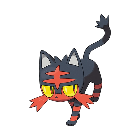 Litten - Mejor conjunto de ataques, Debilidad, Variocolor, PC Máximo y más