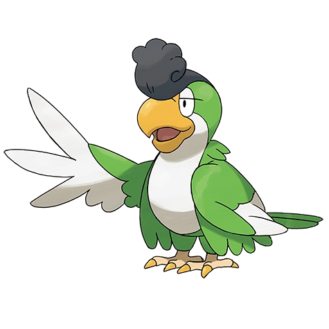 Squawkabilly (Green Plumage) - Best Moves, Counters, Max CP, Shiny Form