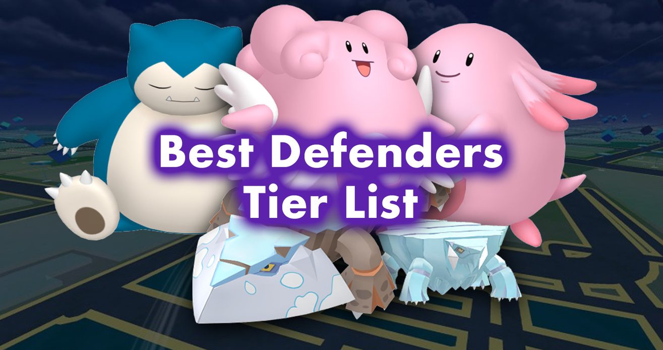 Best Defenders Tier List Pok mon GO Best Defenders Tier List Pok mon GO